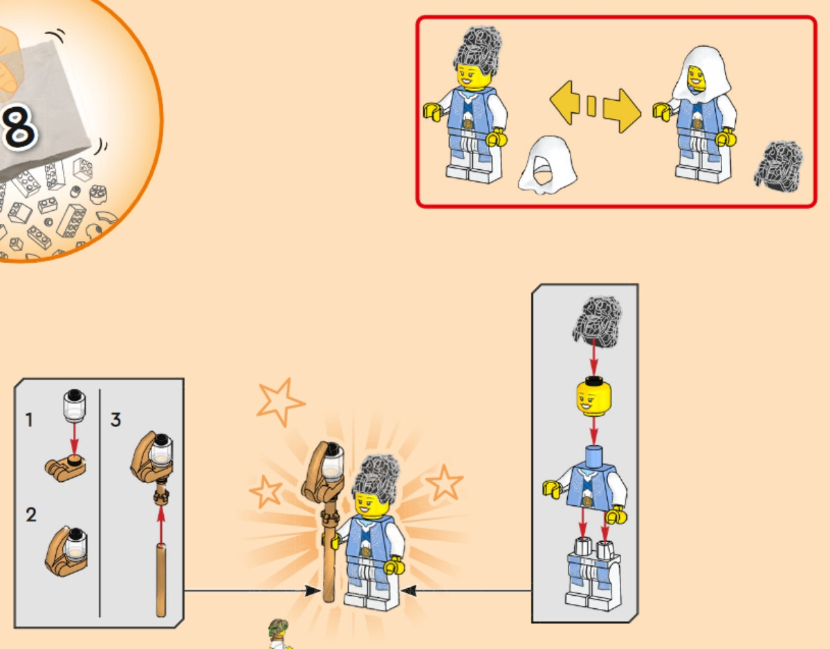 new LEGO NINJAGO Dragons Rising Minifig - Elemental Master of Wind ...
