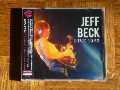Jeff Beck: "Masonic Temple Detroit 1975" Japan CD (NM) +Obi IACD-10206 ...