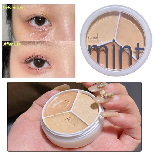 3 Colors Makeup Contour Face Cream Concealer Palette Professional for ...