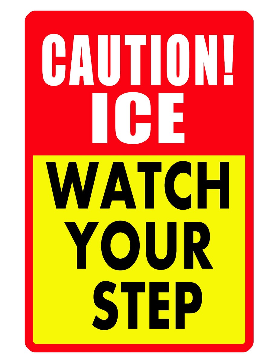 Caution Watch Your Step Sign