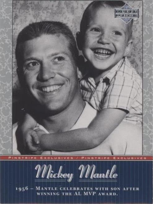 2001 Upper Deck - Pinstripe Exclusives Mickey Mantle Mickey Mantle # ...