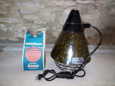 DDR Rotlichtlampe , Wärmelampe incl Leuchtmittel DDR NEU Unbenutzt für ...