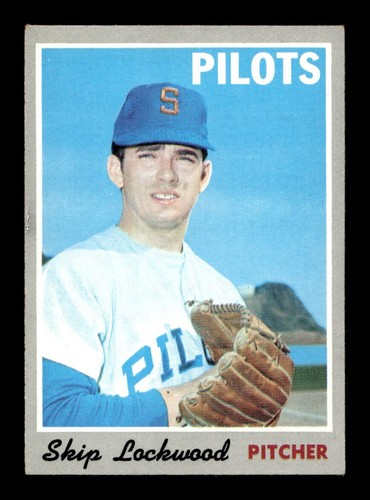 1970 Topps #499 Skip Lockwood Pilots EX+ *7w | eBay