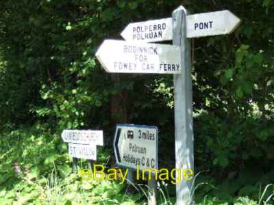 Photo 6x4 Cornish place names Fowey Typical Cornish names can be found ...