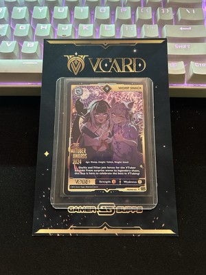 VCard Vtuber Awards 2024 Promo Card - Womp Snack - FULL ART 9 (UNOPENED ...
