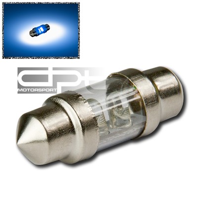 3MM/2 ROUND LED 31MM 3175 12V BRIGHT BLUE LED INTERIOR DOME/TRUNK LIGHT ...