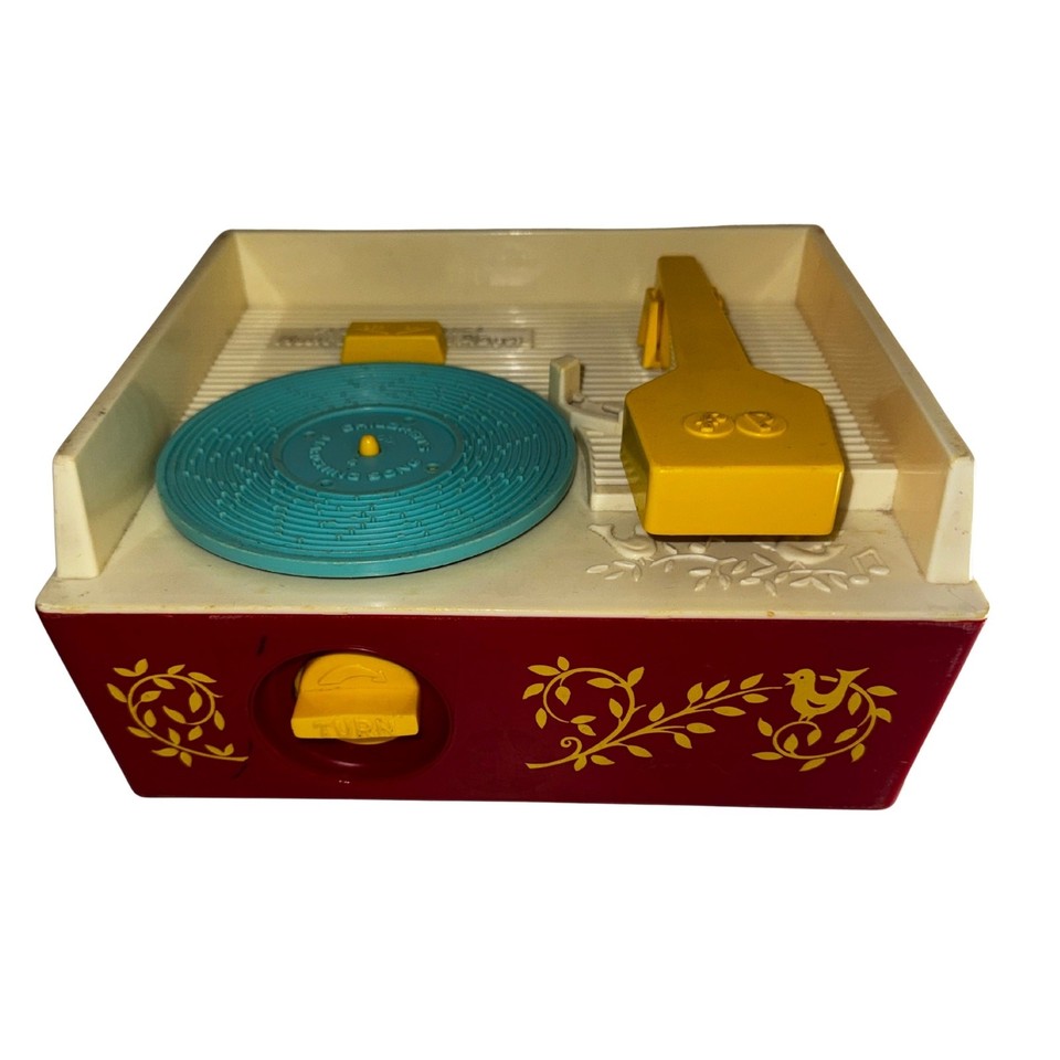 Vintage Fisher-Price Music Box Record Player 995 • 1971 • WORKS ...