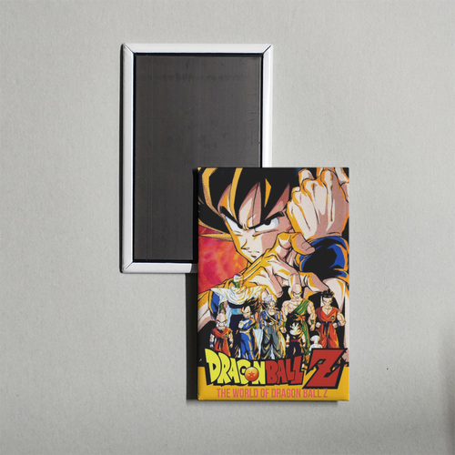 The World of Dragon Ball Z Mini Movie Poster Fridge Locker Magnet | eBay