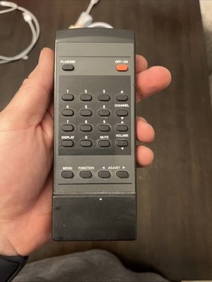 Vintage Universal TV Remote Control Unbranded 232M165 With Flashback ...