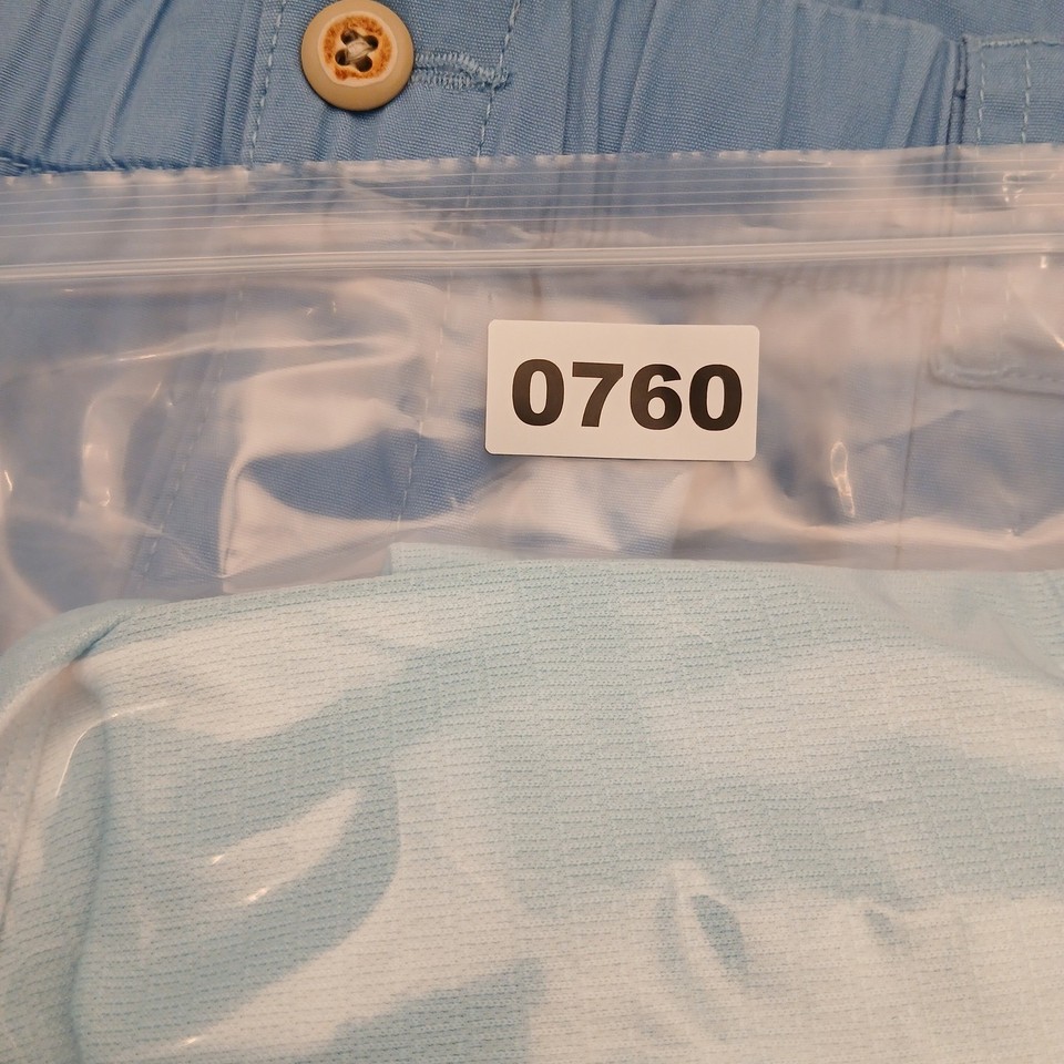 Adidas Polo Mens 2XL XXL Blue Golf Longue Vue Club Performance Stretch ...