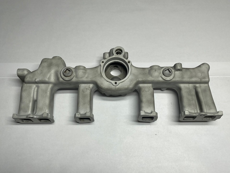 Jeep CJ CJ5 CJ7 CJ8 4.2L OEM Aluminum Intake Manifold 258 6cyl 2bbl ...