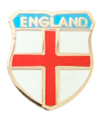 Small England Saint George Cross Quality enamel lapel pin badge T091J ...