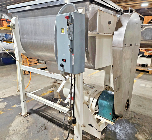 Stainless Steel Ribbon Mixer ~ 12 Cubic Feet | eBay