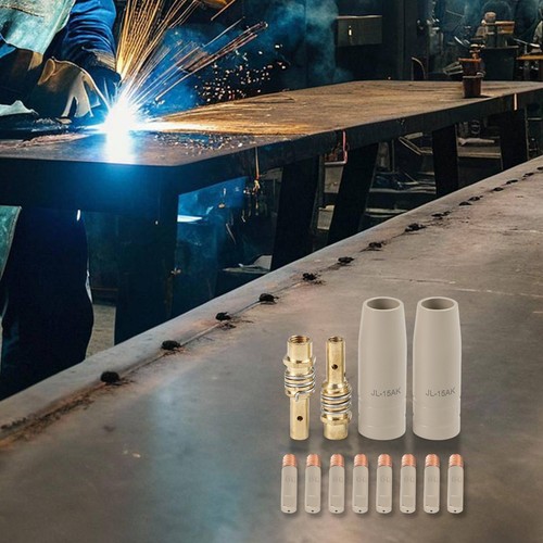 12PCS Metal Copper Coating Protection Nozzle Set for Welding Slag ...