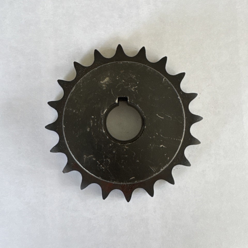 20 Tooth Sprocket for #50 Roller Chain 1” Shaft Size | eBay