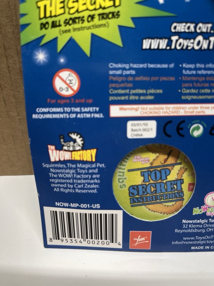 Original Squirmles Magical Pet w/ Baby Squirmle Toy | eBay