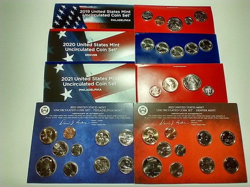 2019, 2020, 2021, 2022 - Uncirculated Mint Sets | eBay