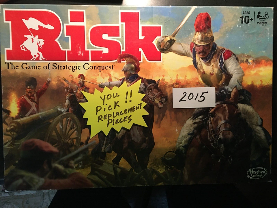 Risk 2015 Siberia TERRITORY CARD Game Replacement Piece / Part HASBRO ...