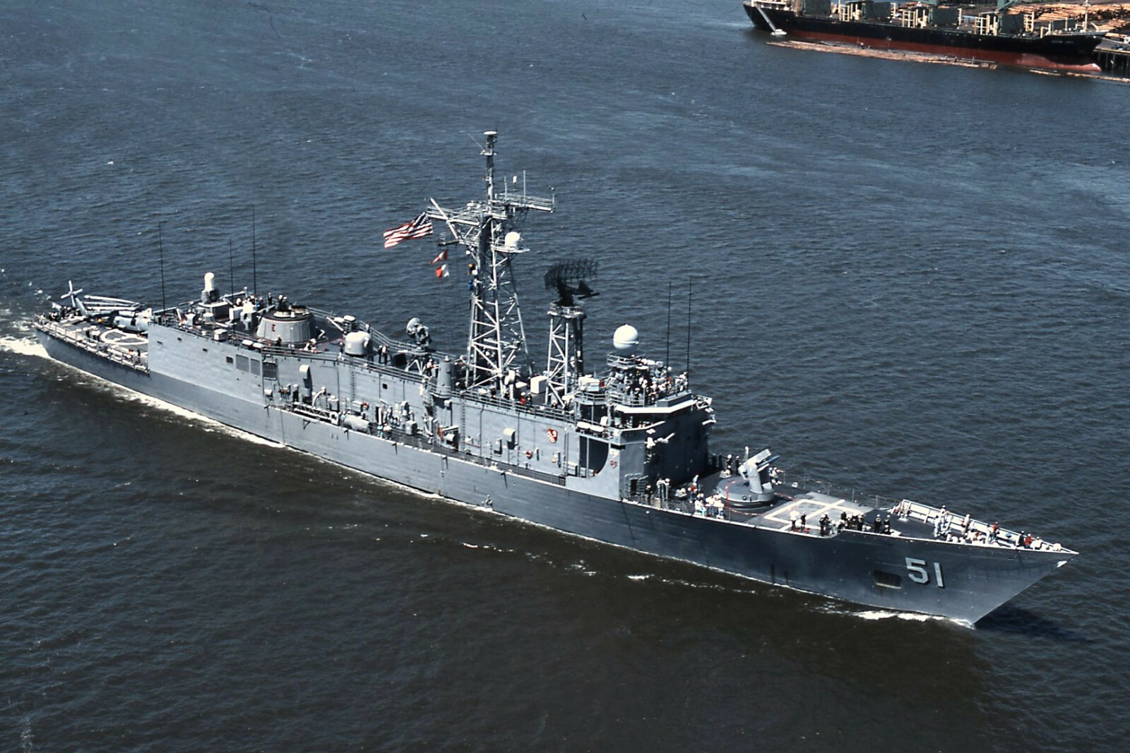 USS Gary FFG-51 LAPEL HAT PIN UP MADE IN US NAVY VIETNAM DESERT STORM ...