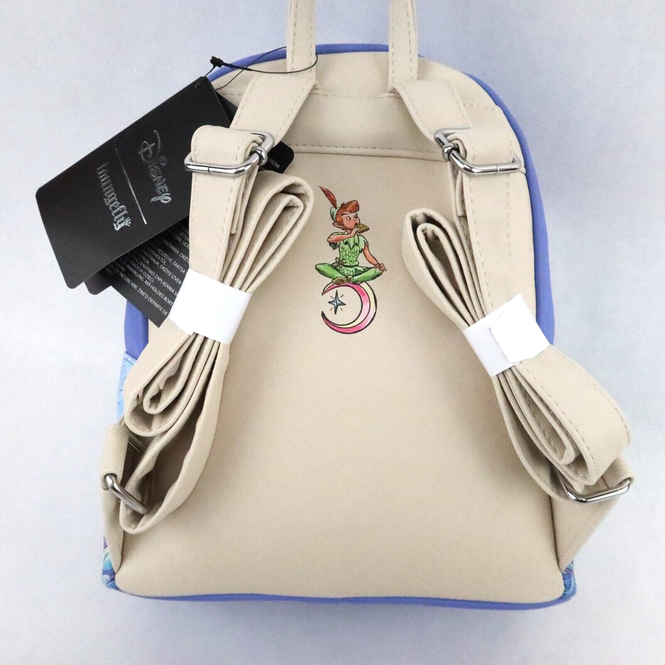 Loungefly Disney Peter Pan Mini Backpack Blue Lost Boys Follow the ...
