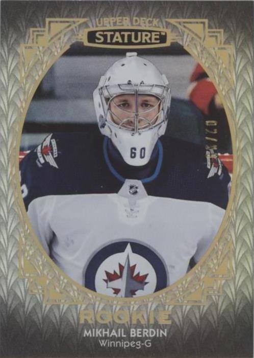 2020-21 Upper Deck Stature - Rookies Mikhail Berdin #149 Portrait ...