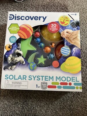 Discovery Solar System Model 30 Piece 3D Model Set Science Kit For Kids ...
