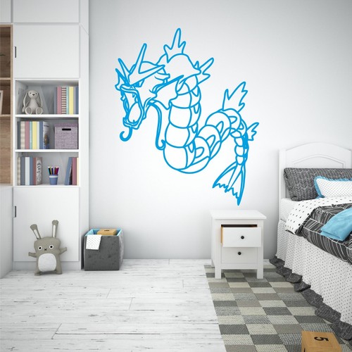 Gyarados Pokemon Wall Stickers Vinyl Art Home Decor Room Kids ...