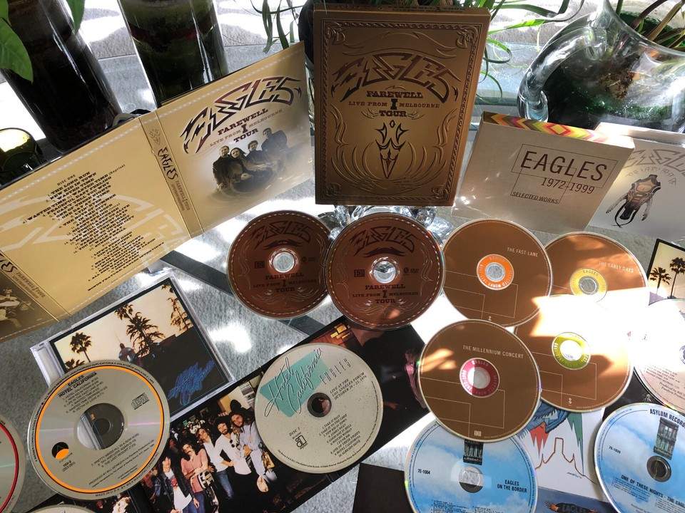 The EAGLES Studio & Live Concert Collection (CDs & Boxset & DVDs ...