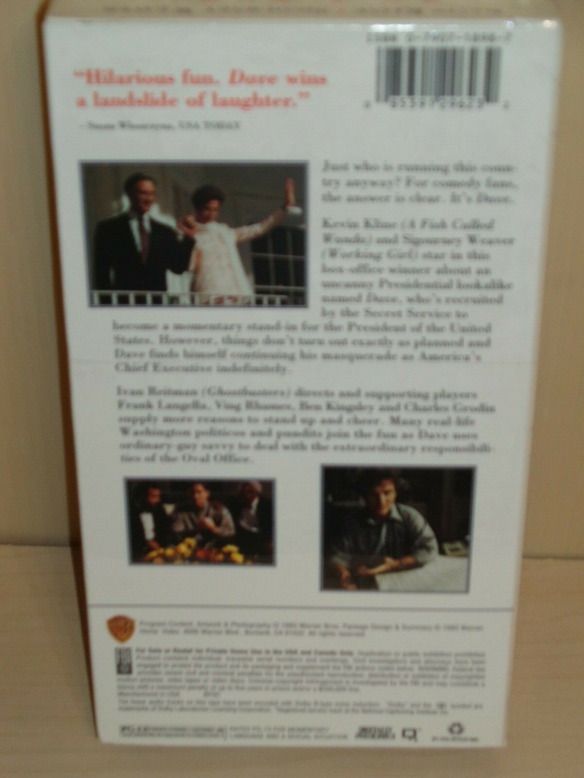 Dave (VHS, 1993) - New & Sealed! 85391296232| eBay