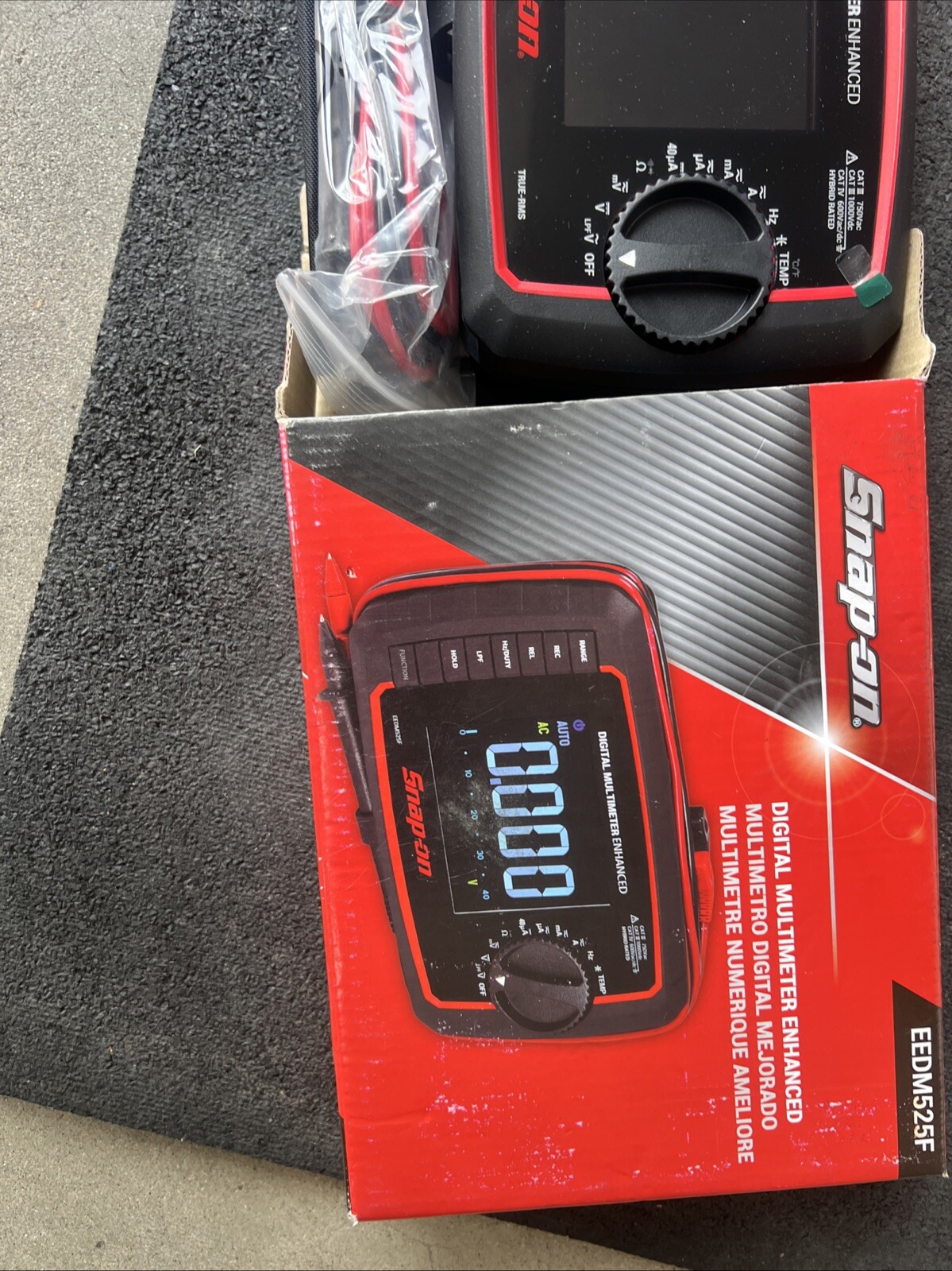 Snap-on Handheld Digital Multimeter - EEDM525F for sale online | eBay