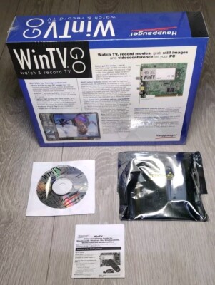 WinTV-GO-HAUPPAUGE-PCI TV TUNER VIDEO DIGITILIZER CARD | eBay