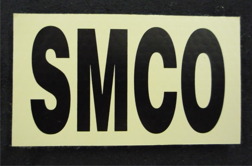 SMCO IR MAGIC BLACK ON TAN solasX PATCH 3.5"X2" WITH VELCRO® BRAND ...