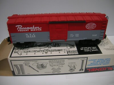 LIONEL 6-16246 " N Y C PACEMAKER BOX CAR W/ DIE CAST SPRUNG TRUCKS ...