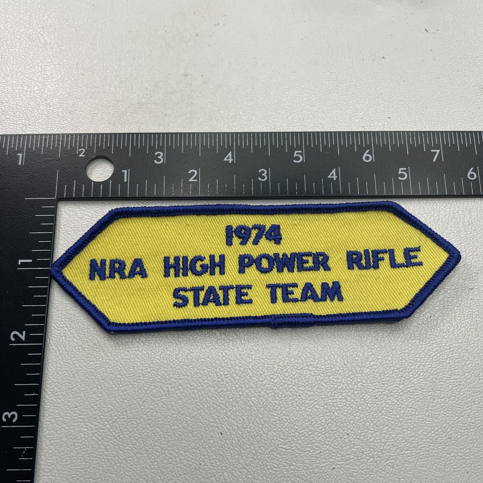 Vtg 1974 NRA HIGH POWER RIFLE STATE TEAM Gun Shoot Patch 251B | eBay
