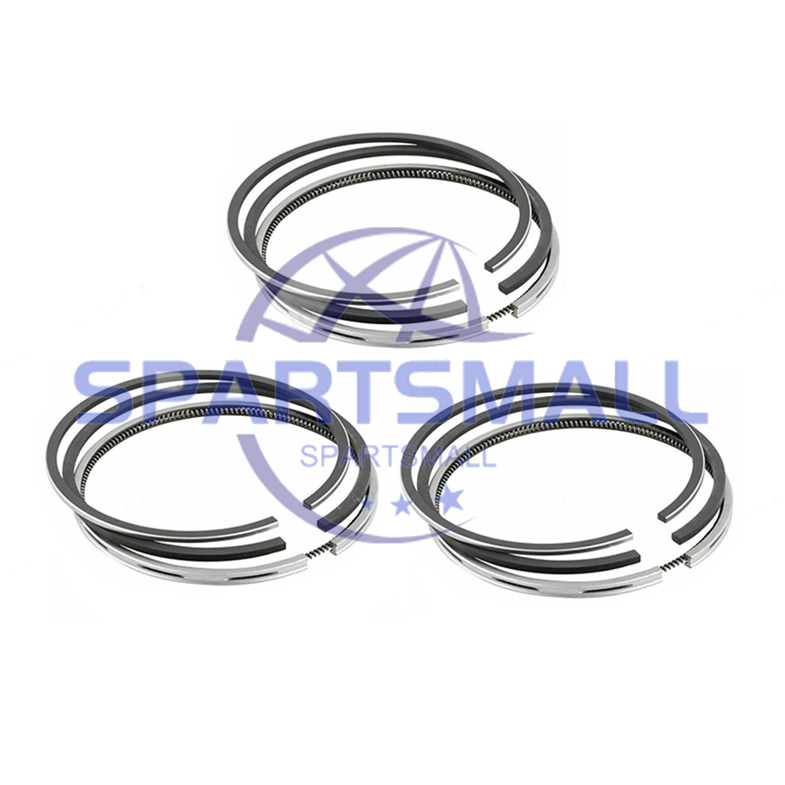 3 Sets 3TNV88 3D88E Piston Rings for John Deere 350Z NXT2 R-YM13 SC372 ...
