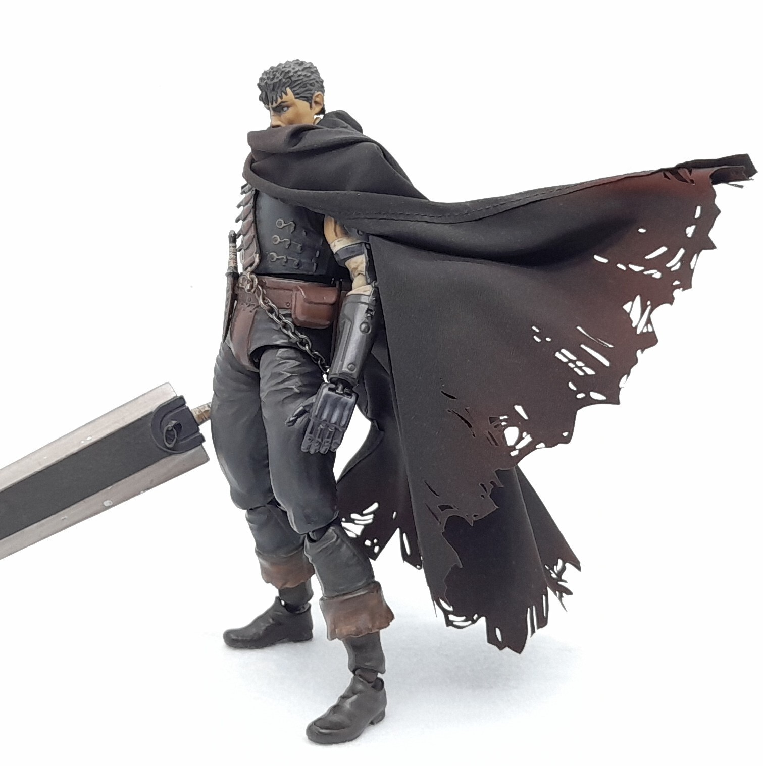 Black Cape Dirty Ver. for Figma Guts | eBay