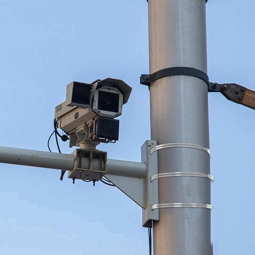 Sign Mounting Brackets for Larger Poles, Adjustable Street Stainless ...