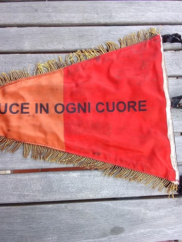 Ventennio Fiamma Labaro Gagliardetto | eBay