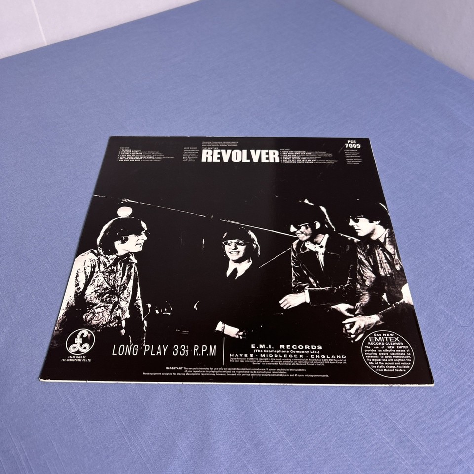 THE BEATLES - REVOLVER LP RE 2012 180G REMASTER PARLOPHONE RECORDS ...