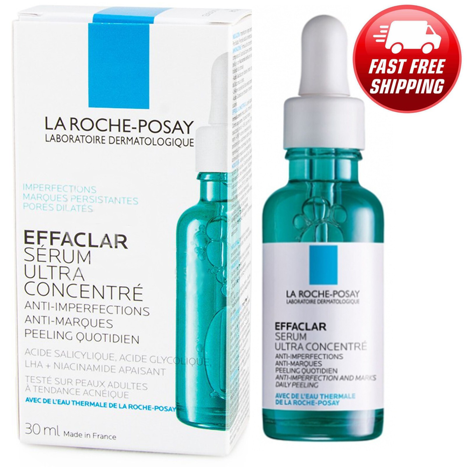 La Roche-Posay Effaclar Ultra Concentrated Serum Anti-Marks Daily ...
