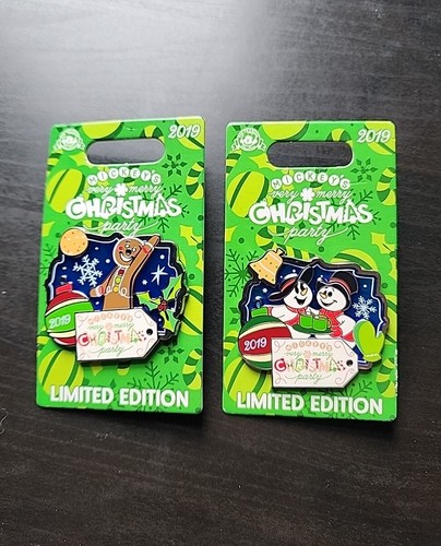 Set of 2 Mickey's Very Merry Christmas Party 2019 Gingerbread Snowmen ...