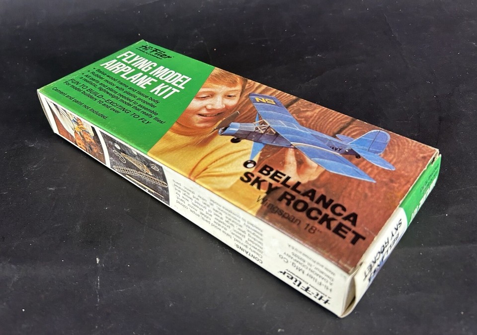 Hi-Flier Bellanca Sky Rocket Flying Wood Model Airplane No. 53 | eBay