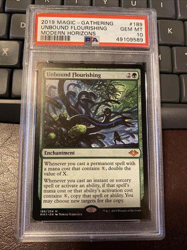 PSA 10 Gem Pop 2 Unbound Flourishing Magic The Gathering Modern ...