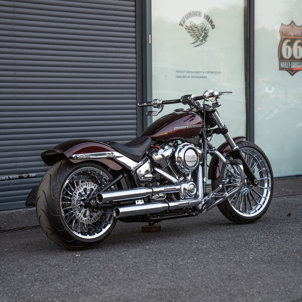 Hoprousa Chrome 2013-2017 Harley Davidson Breakout Front Wheel 21x3.5 ...