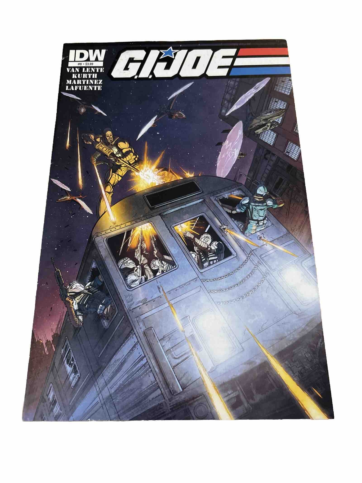 GI Joe Season 3 #9 Cover A Variant IDW 2013 NM- Roadblock Tunnel Rat ...