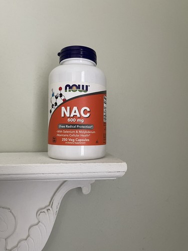 NOW NAC 600 Mg 250 Veg Capsules - New | eBay