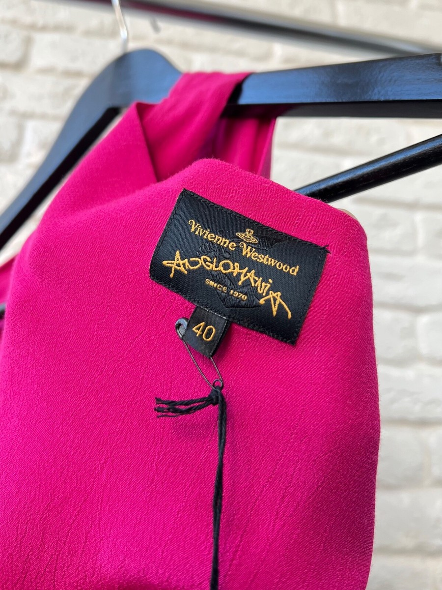 Vivienne Westwood Anglomania Nwt! Fuchsia Fond Dress Women's Vivienne Westwood Anglomania Nwt! Fuchsia Fond Dress Women's