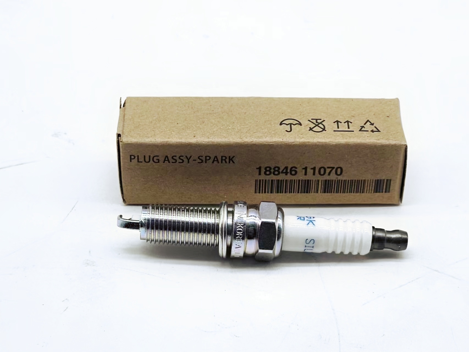 18846-11070 GENUINE 4 SPARK PLUGS for 11-18 ELANTRA TUCSON FORTE ...