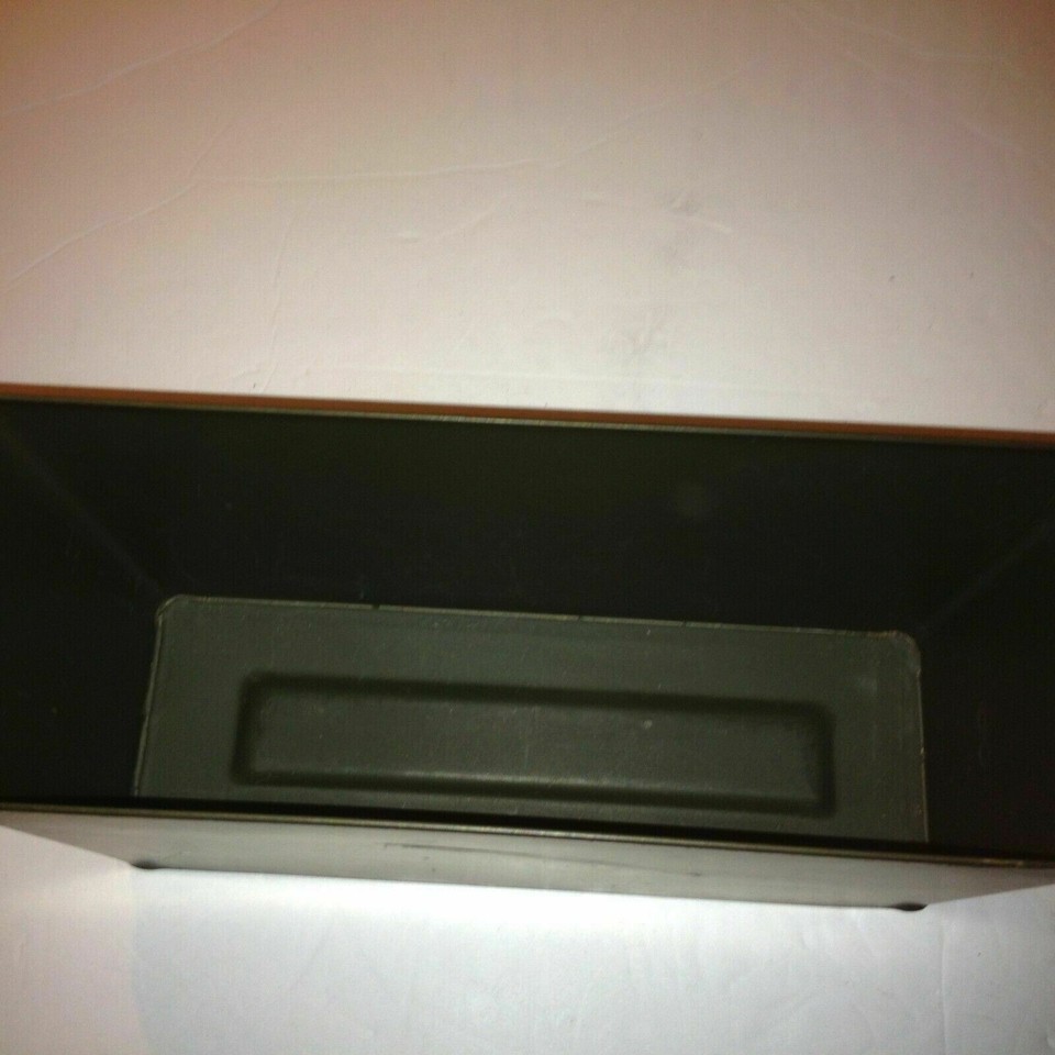 Ammo Box Empty Military Steel Utility Storage Locking Latch Rubber Seal ...