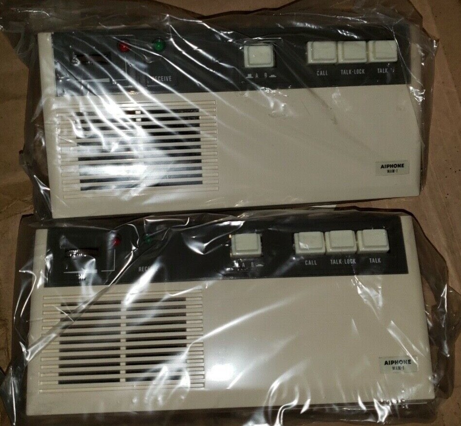 WAS-1 FM, Aiphone Wireless Intercom System. New Old Stock | eBay
